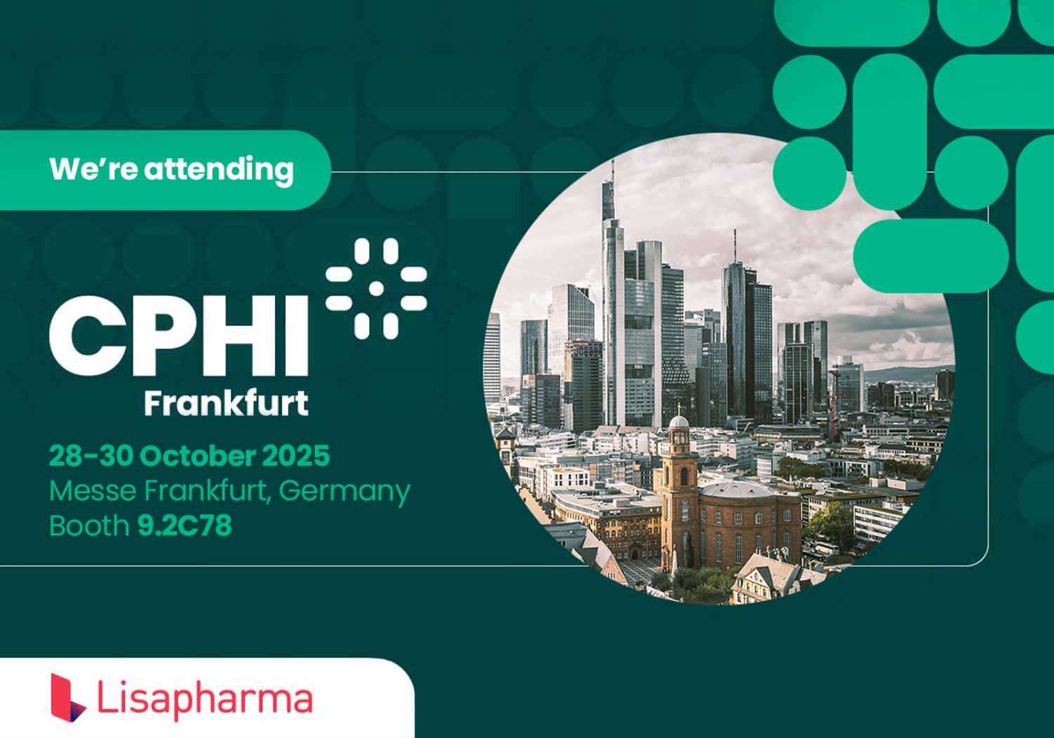 CPhI Frankfurt 2025 | Lisapharma